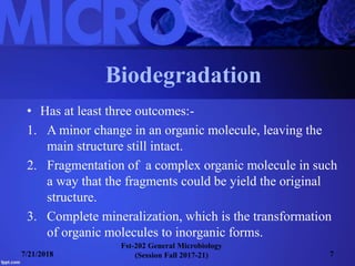 Biodegradation & Bioremediation | PPTX