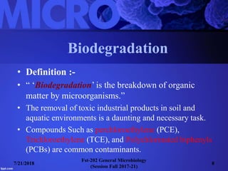 Biodegradation & Bioremediation | PPTX