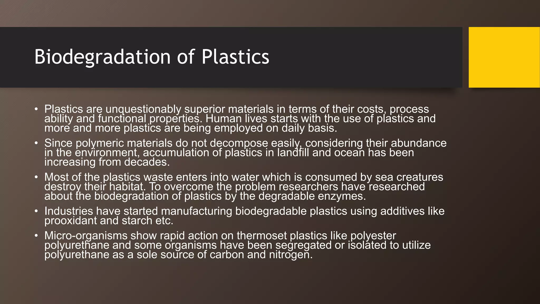 Biodegradation of Environmental Pollutants | PPTX