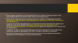 Biodegradation of Environmental Pollutants | PPTX