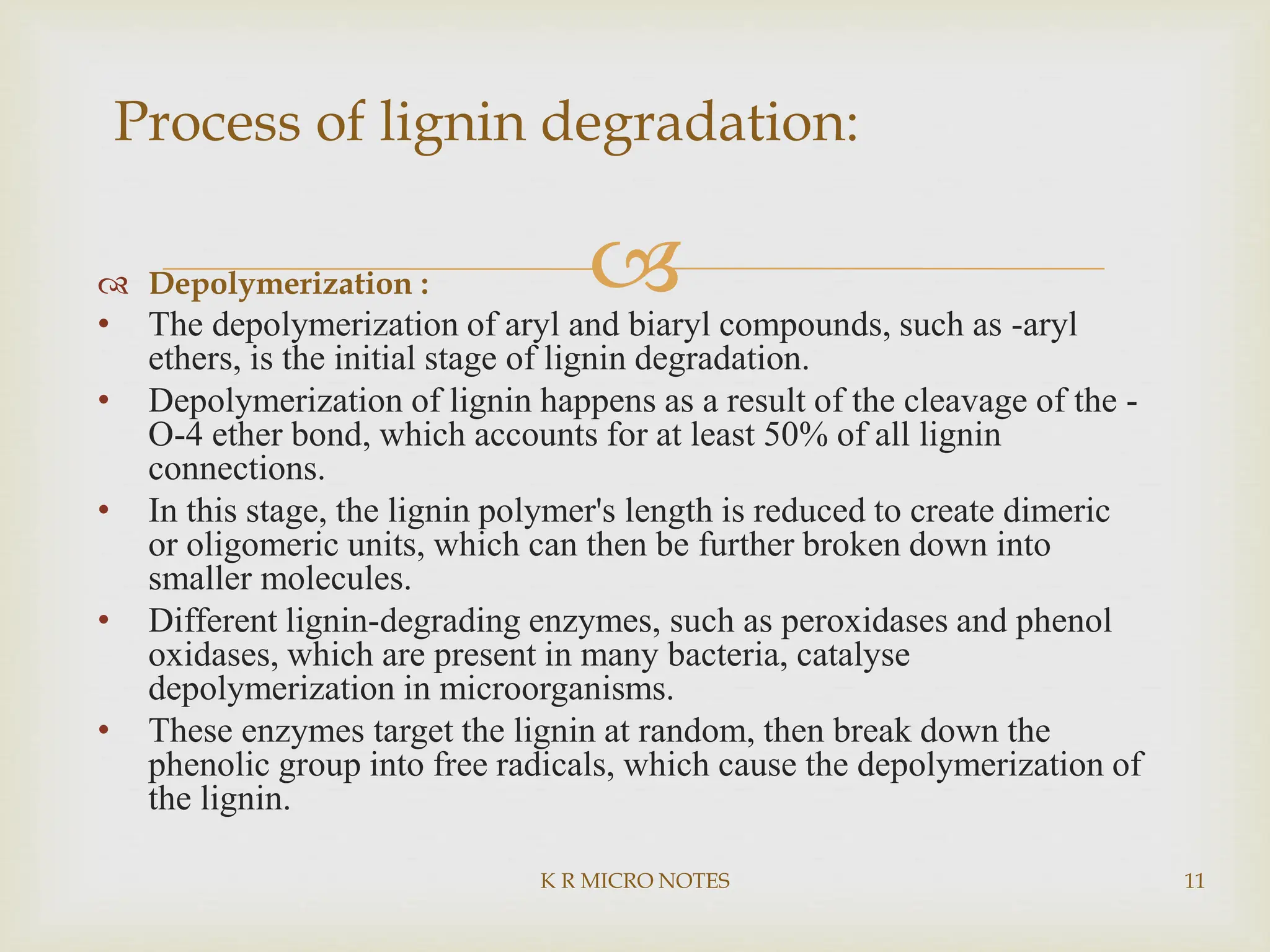 BIODEGRADATION OF LIGNIN AND XYLON K R.pptx