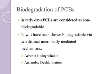 Biodegradation of pc bs | PPTX
