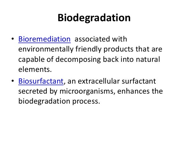 Biodegradation of pollutant 1