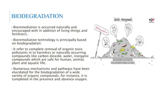 Biodegradation of pollutants | PPTX | Indoor Environmental Quality ...