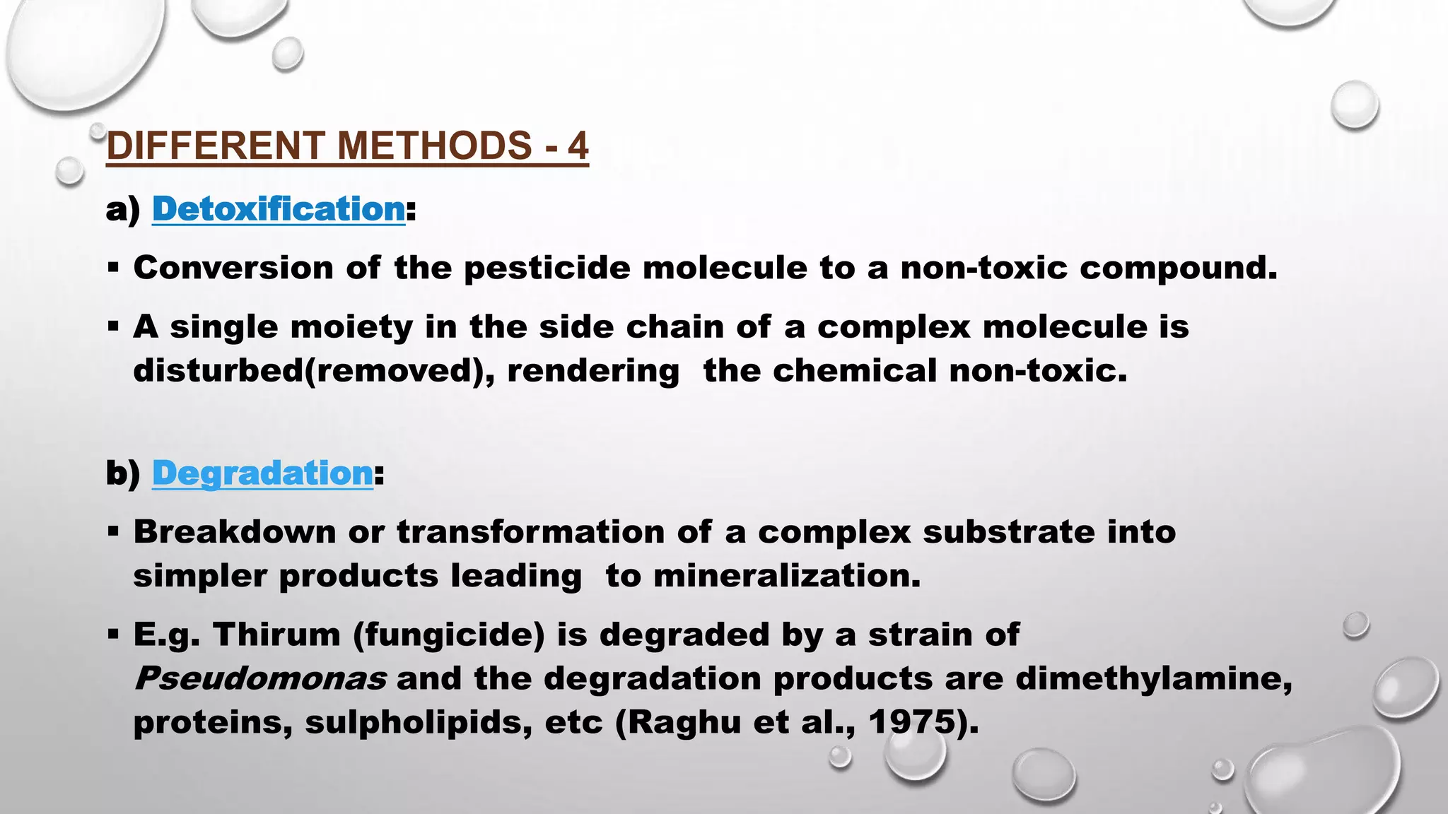 Biodegradation of xenobiotics | PPTX