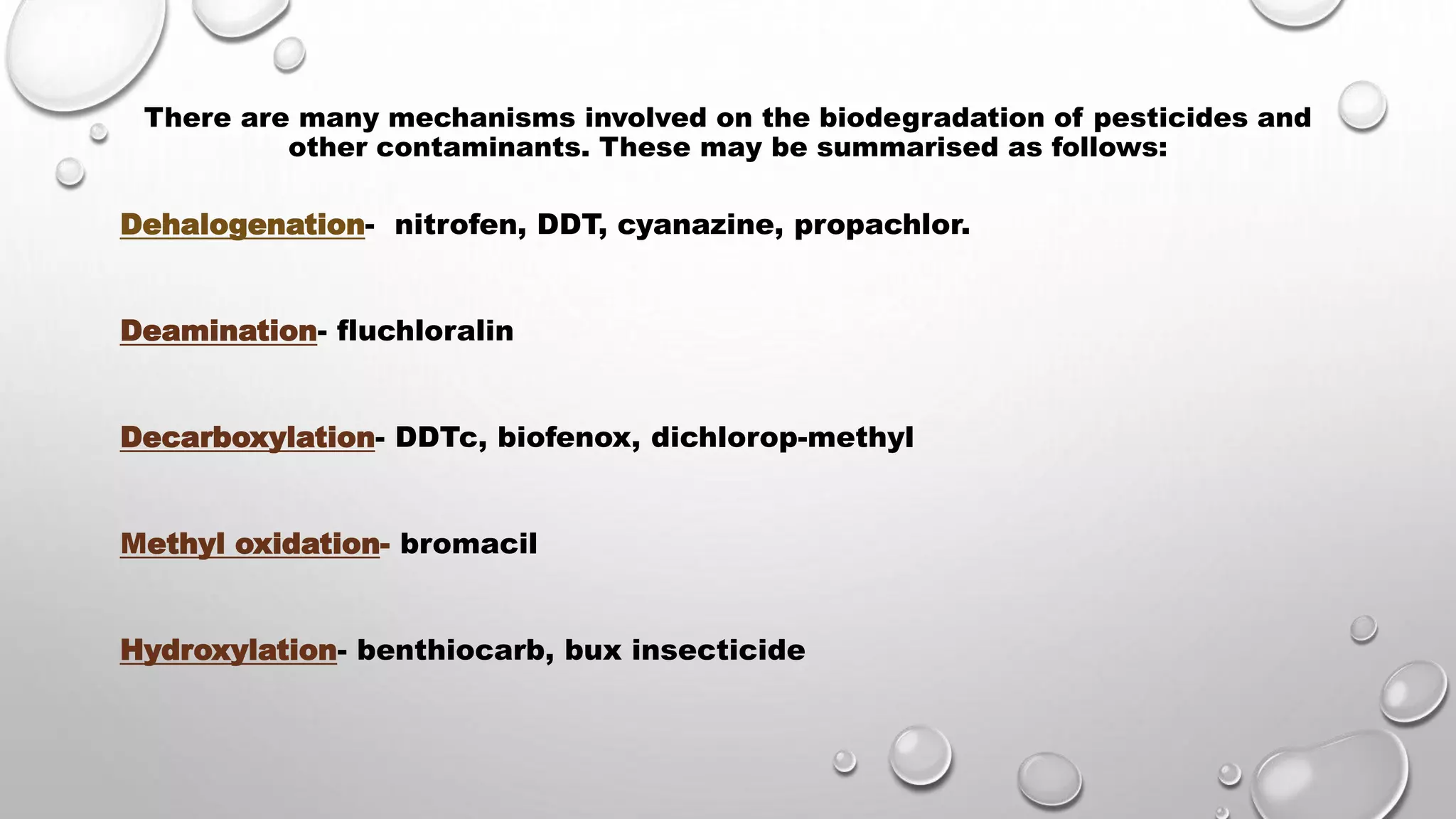 Biodegradation of xenobiotics | PPTX