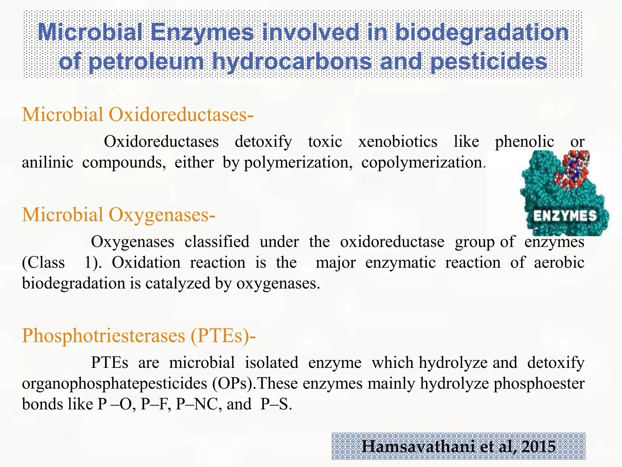 Biodegradation of xenobiotics | PPTX