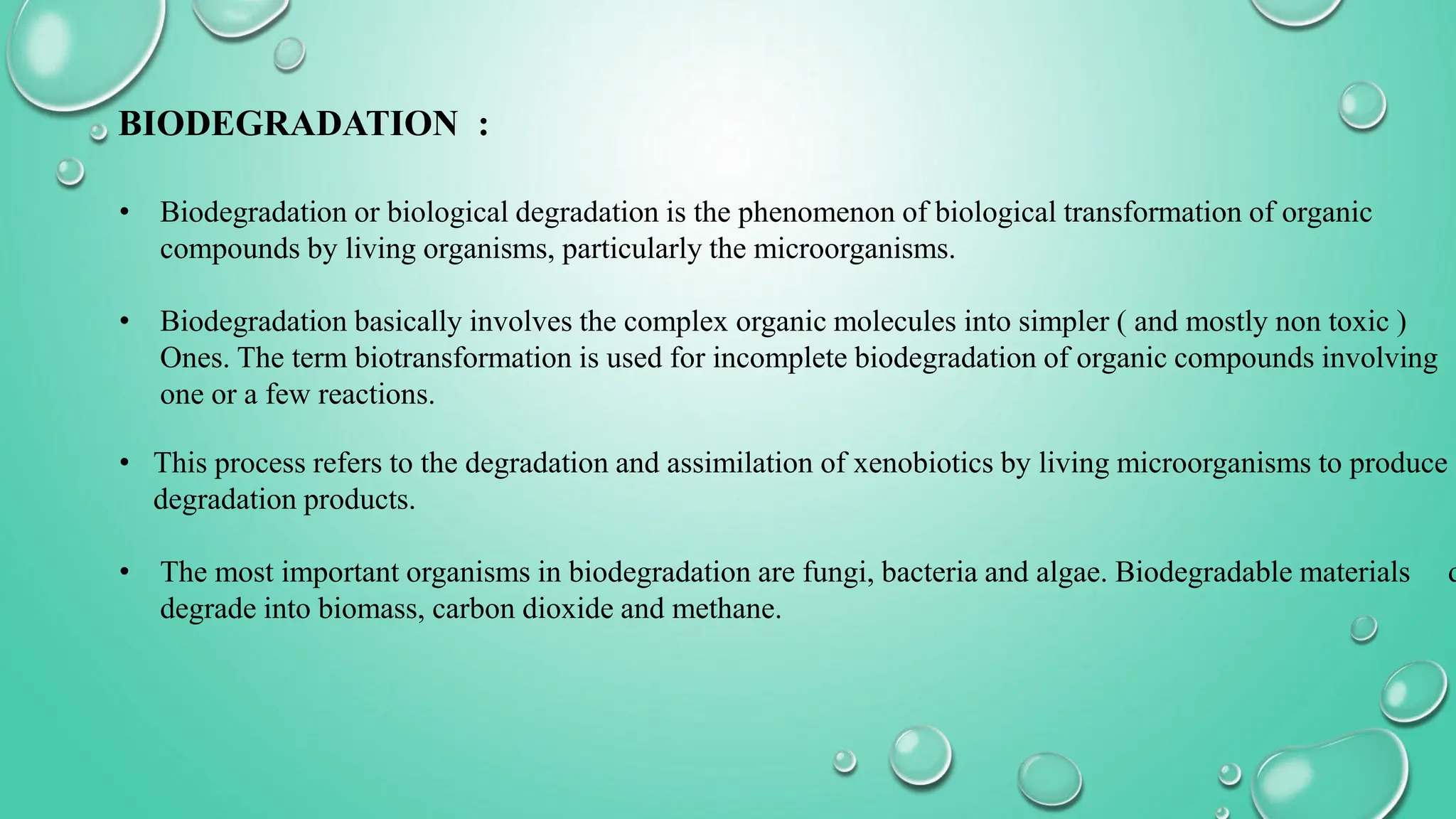 Biodegradation of xenobiotics ..pptx
