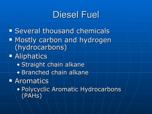 Biodegradation study of diesel and surrogate compounds of | PPT