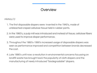 Biodegradable Diapers in The Market | PPTX