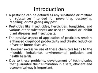 Biodegradtion of pesticides, organic and inorganic.pptx