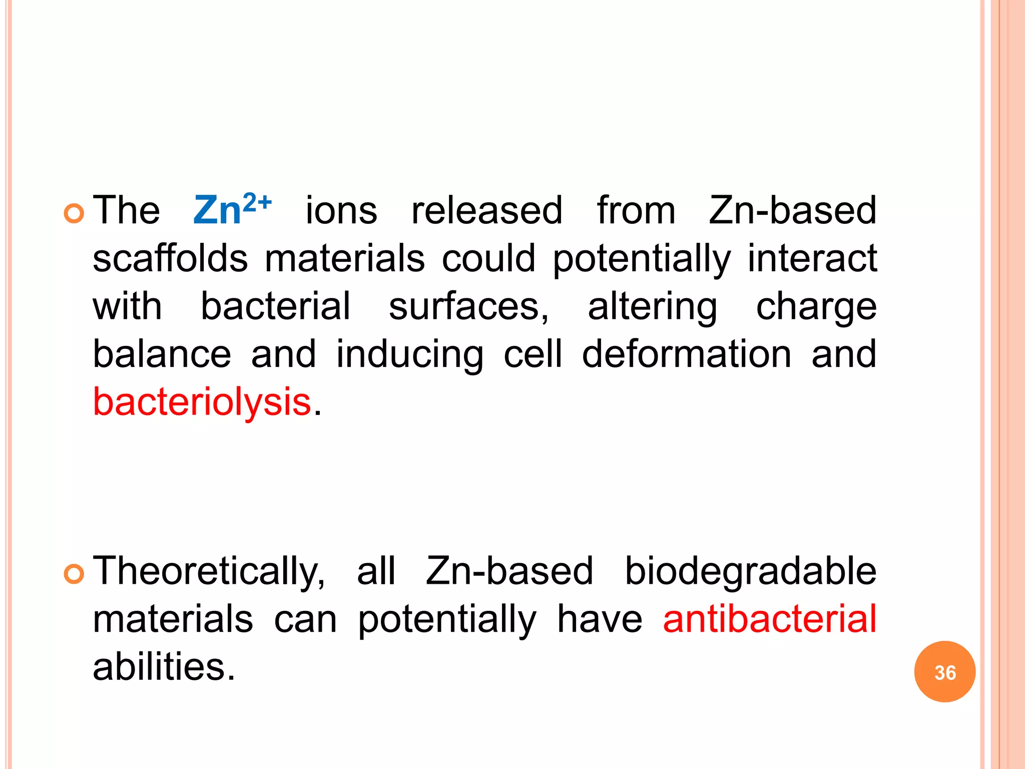 Biodegredable metals for bone regeneration | PPTX