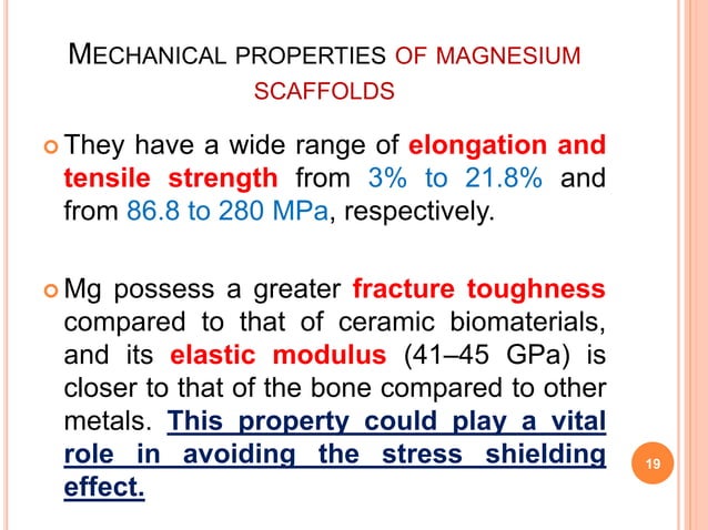 Biodegredable metals for bone regeneration | PPTX | Chemistry | Science