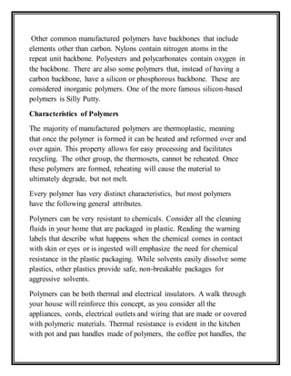 Biodegredable polymers 1 | DOCX