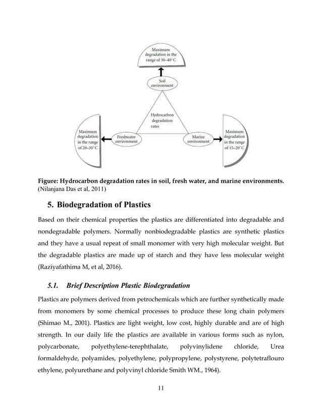 Biodegradation of Organic Compound and Plastic Materials | PDF