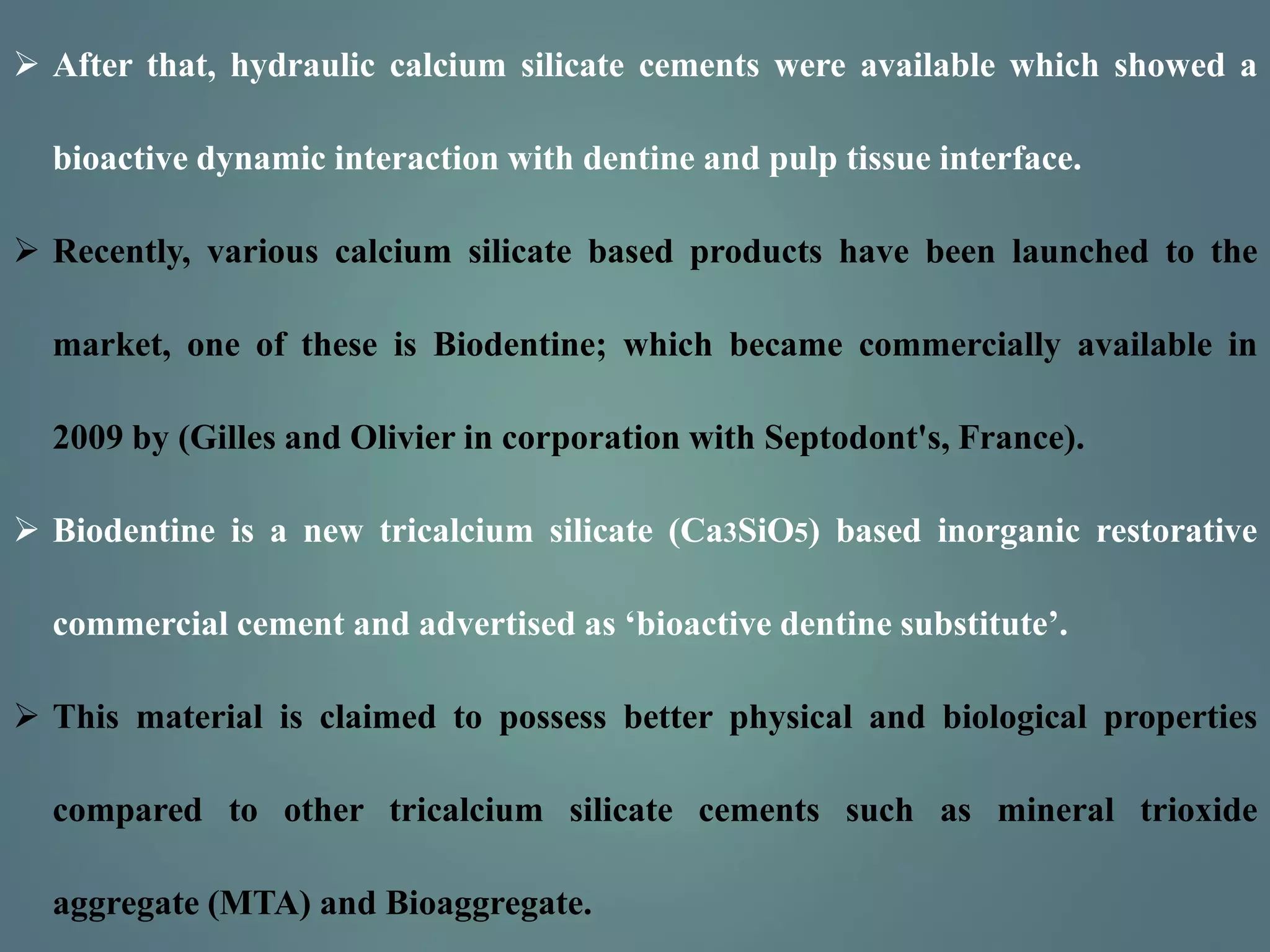 Biodentine™ | PDF