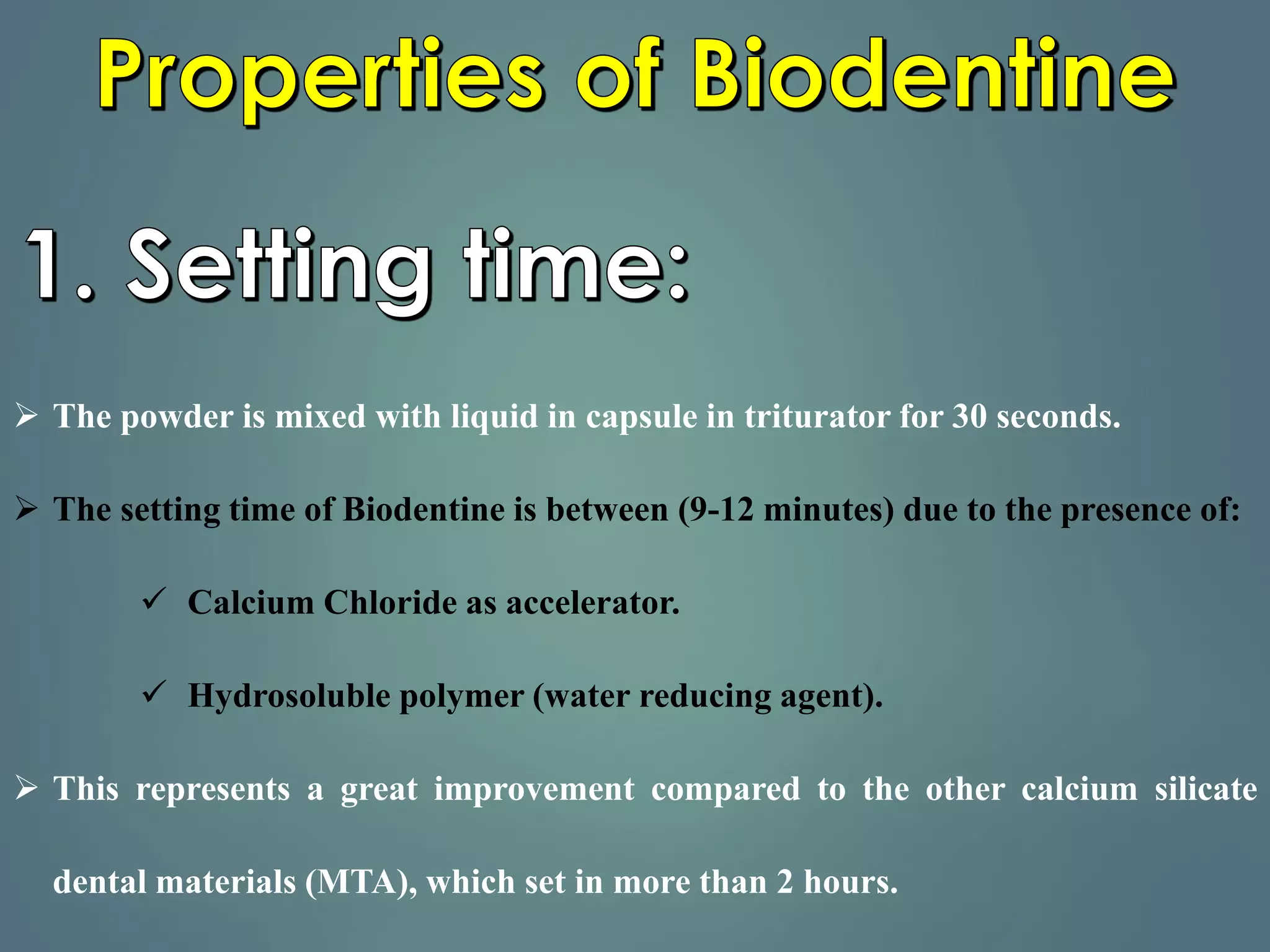 Biodentine™ | PDF