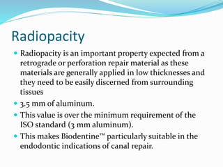 Biodentine | PPTX