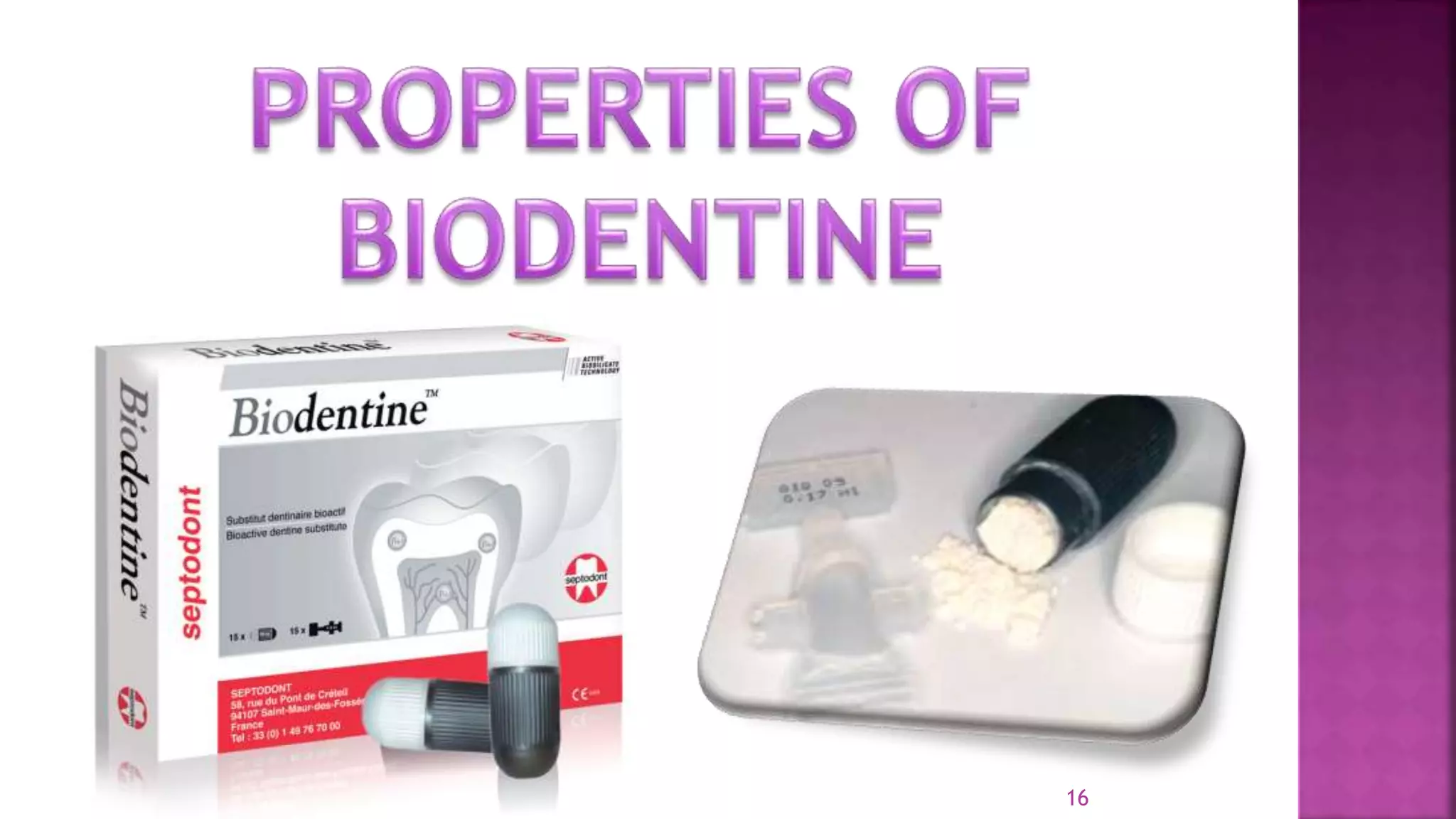 Biodentine | PPTX