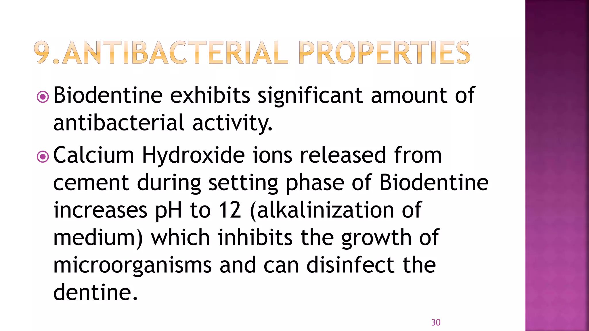 Biodentine | PPTX