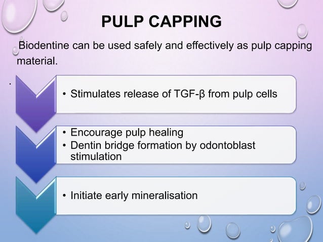 Biodentine (newer material in dentistry) | PPTX | Oral care | Personal Care