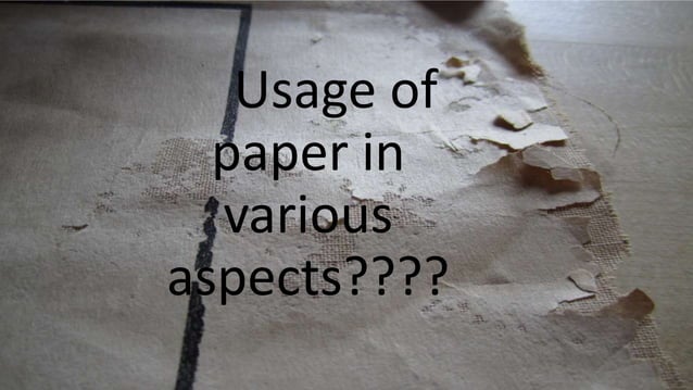 Biodeterioration of paper | PPTX