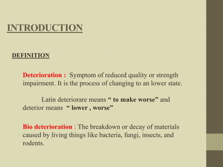 Biodeterioration of Textiles and Their effects | PPTX
