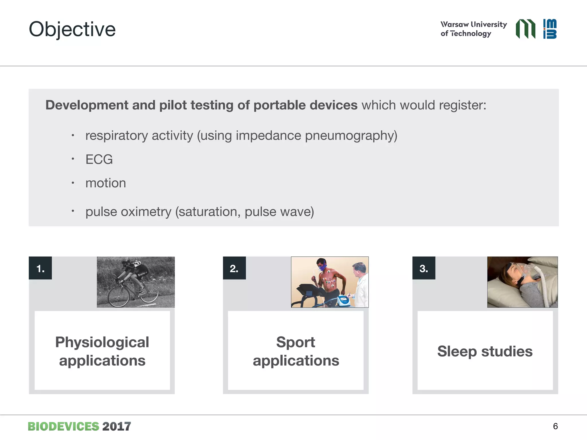 Ambulatory Devices Measuring Cardiorespiratory Activity with Motion | PPT