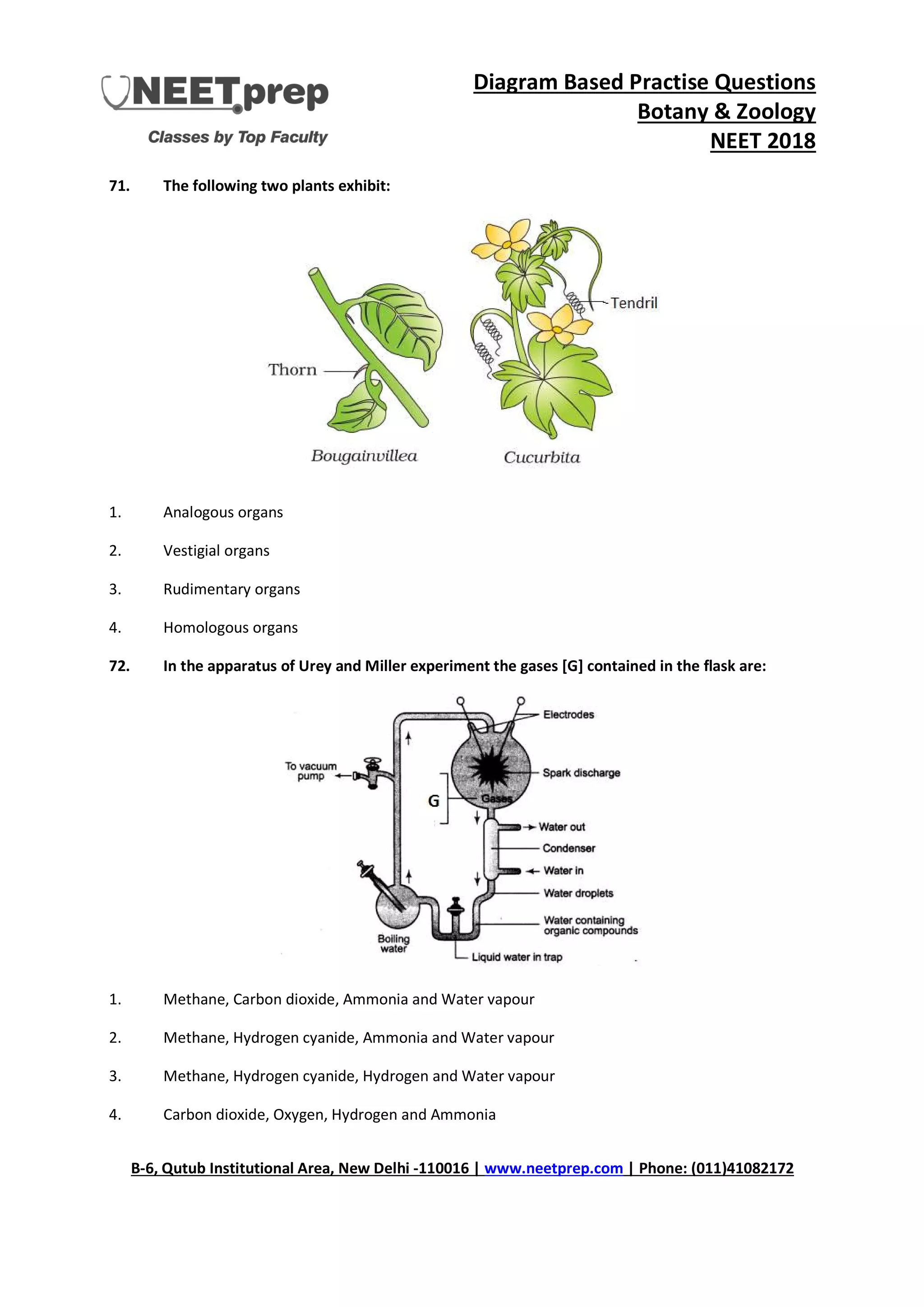 Bio diagram questions solutions By Prisha | PDF