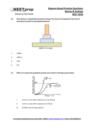 Bio diagram questions solutions By Prisha | PDF