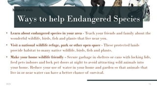 Biodiversity and Ecosystem presentation pdf | PDF