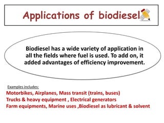 Biodiesel | PPTX