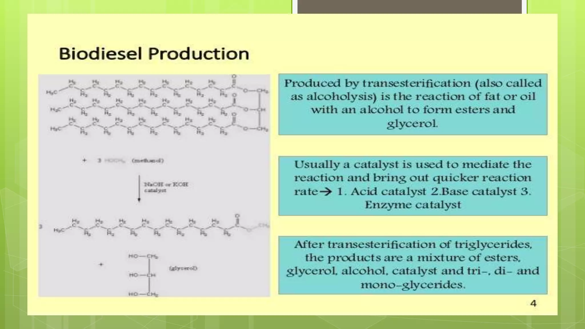 Biodiesel | PPTX