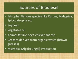 Biodiesel: The Fuel Of The Future | PPTX