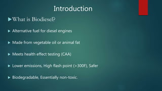 Biodiesel | PPT