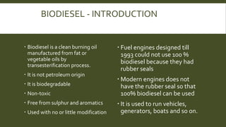 Bio diesel | PPT