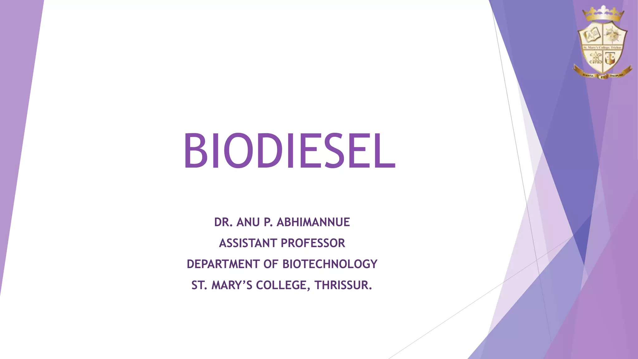 Biodiesel | PPT