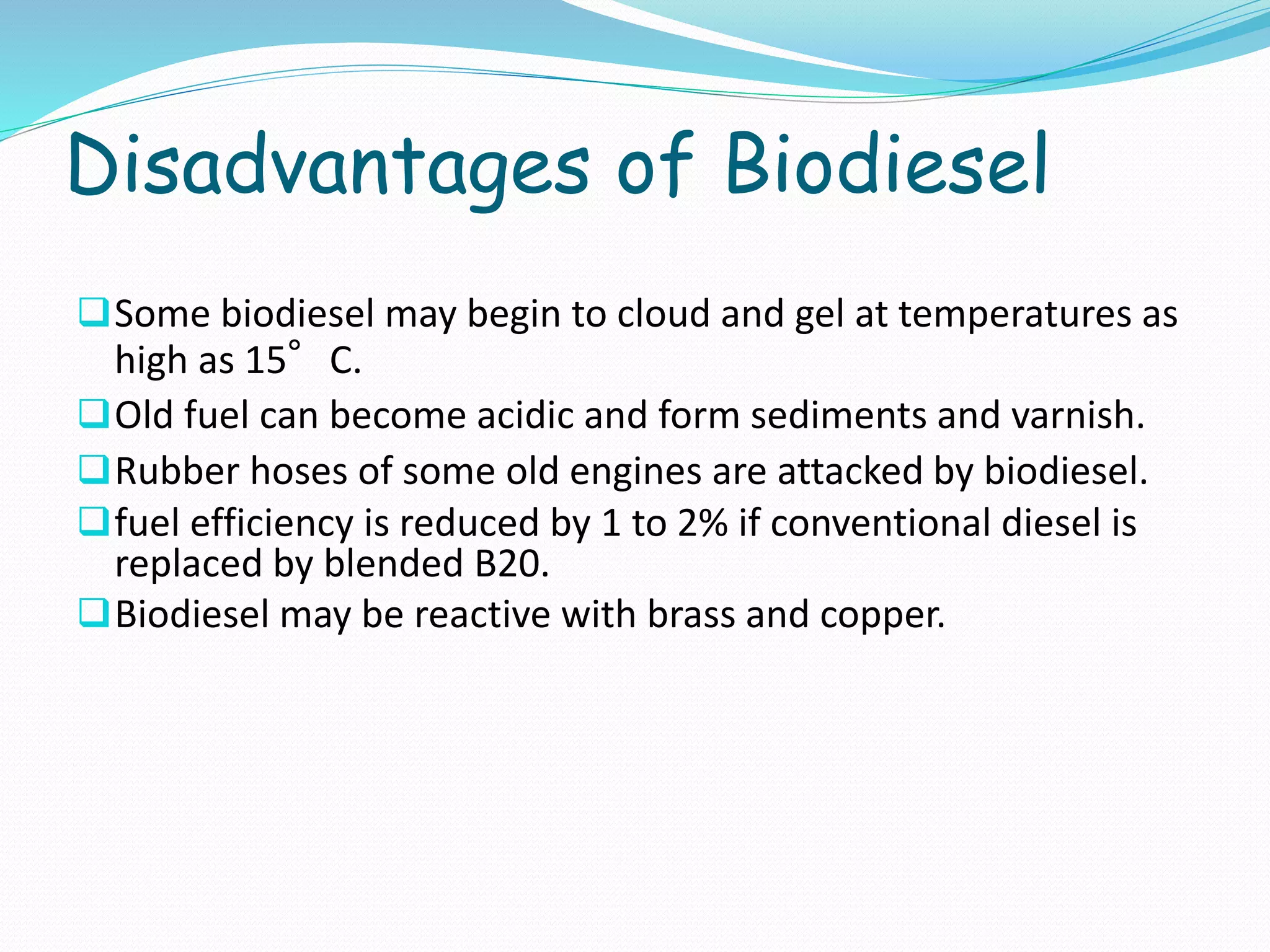 Biodiesel-Fuel of Tomorrow | PPTX
