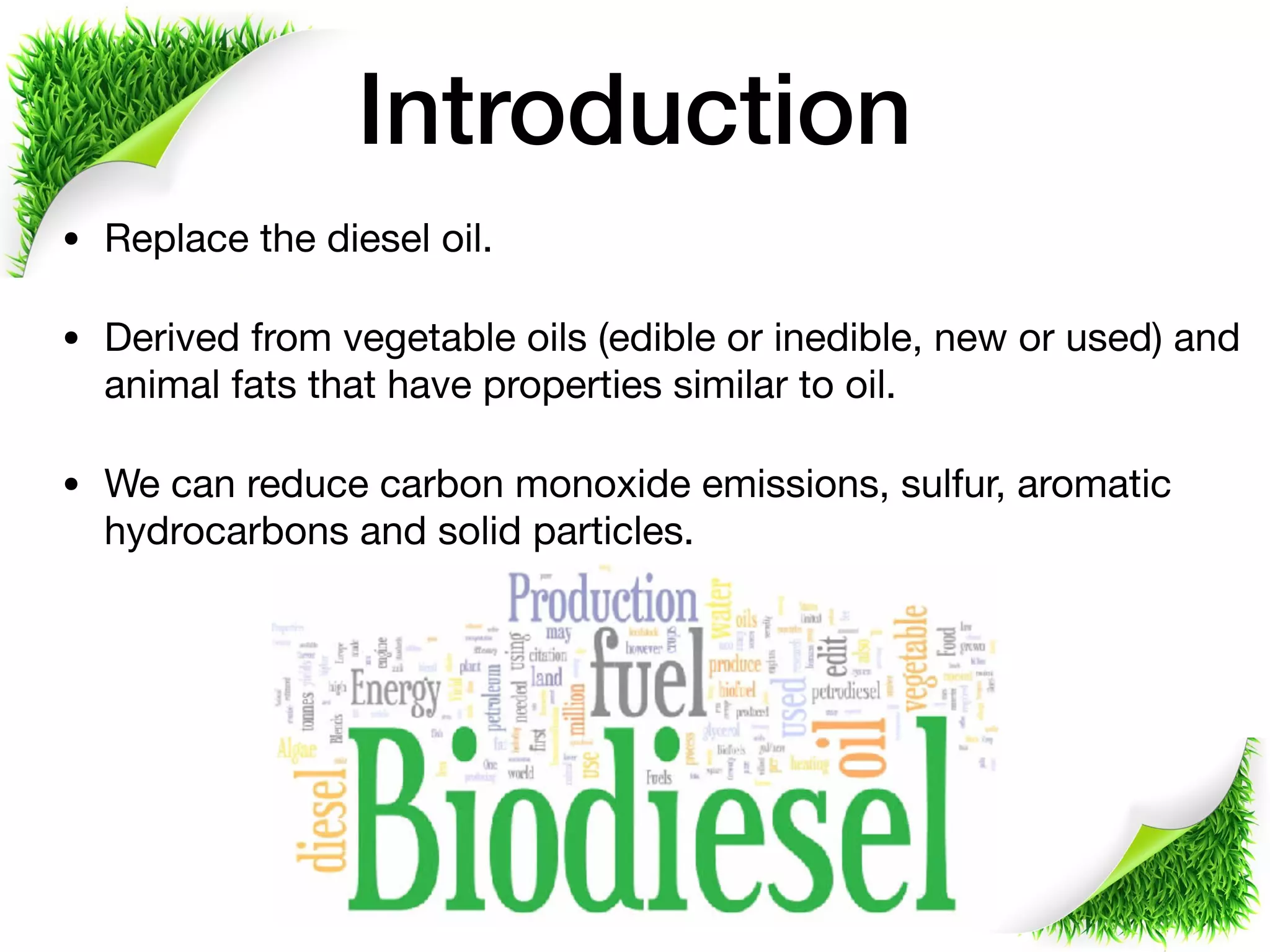 Biodiesel and Vegetable oils | PDF
