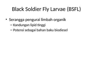 Biodiesel_BSFL_Background_Methods.pptx.... | PPTX