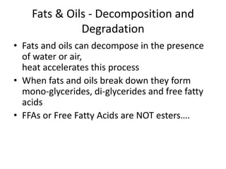 Understanding Biodiesel Chemistry | PPTX