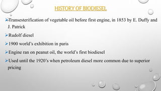Bio diesel deekshith | PPT