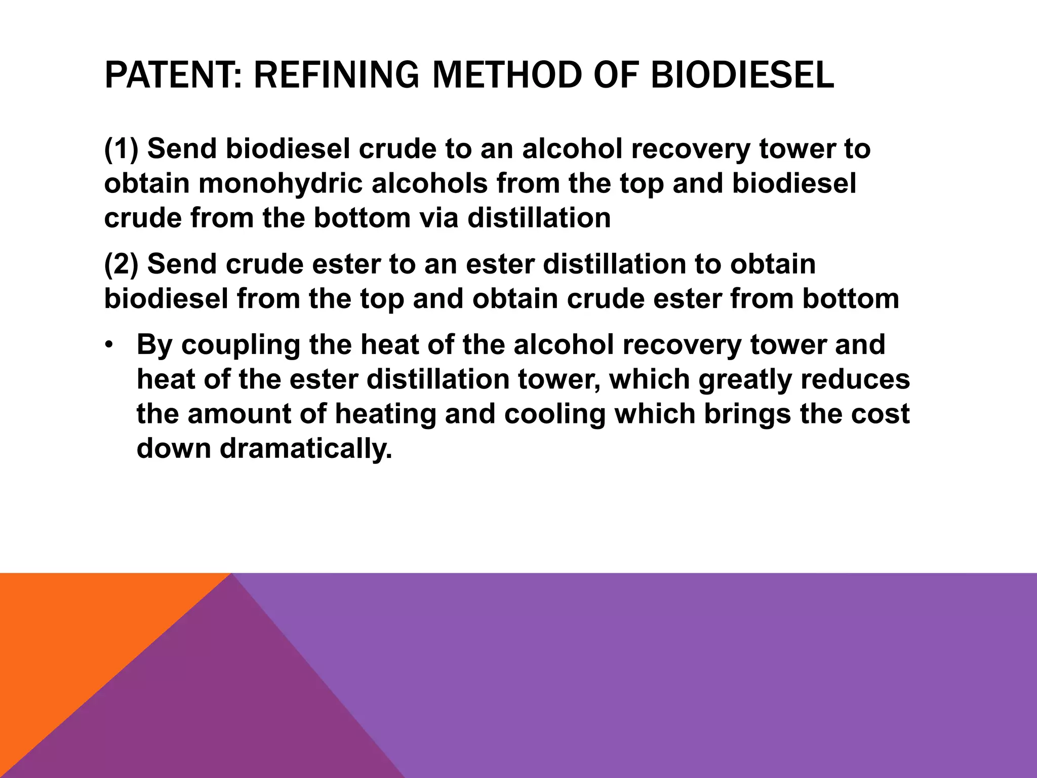 Biodiesel from algal oils | PPTX