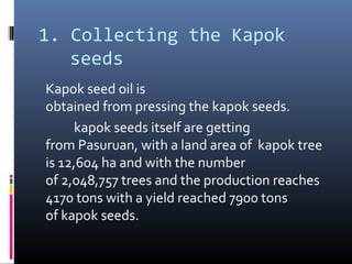 Biodiesel from kapok oil | PPT