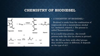 Biodiesel-an alternative fuel | PPTX