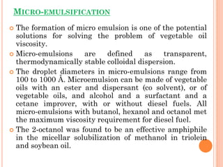 Biodiesel production | PDF
