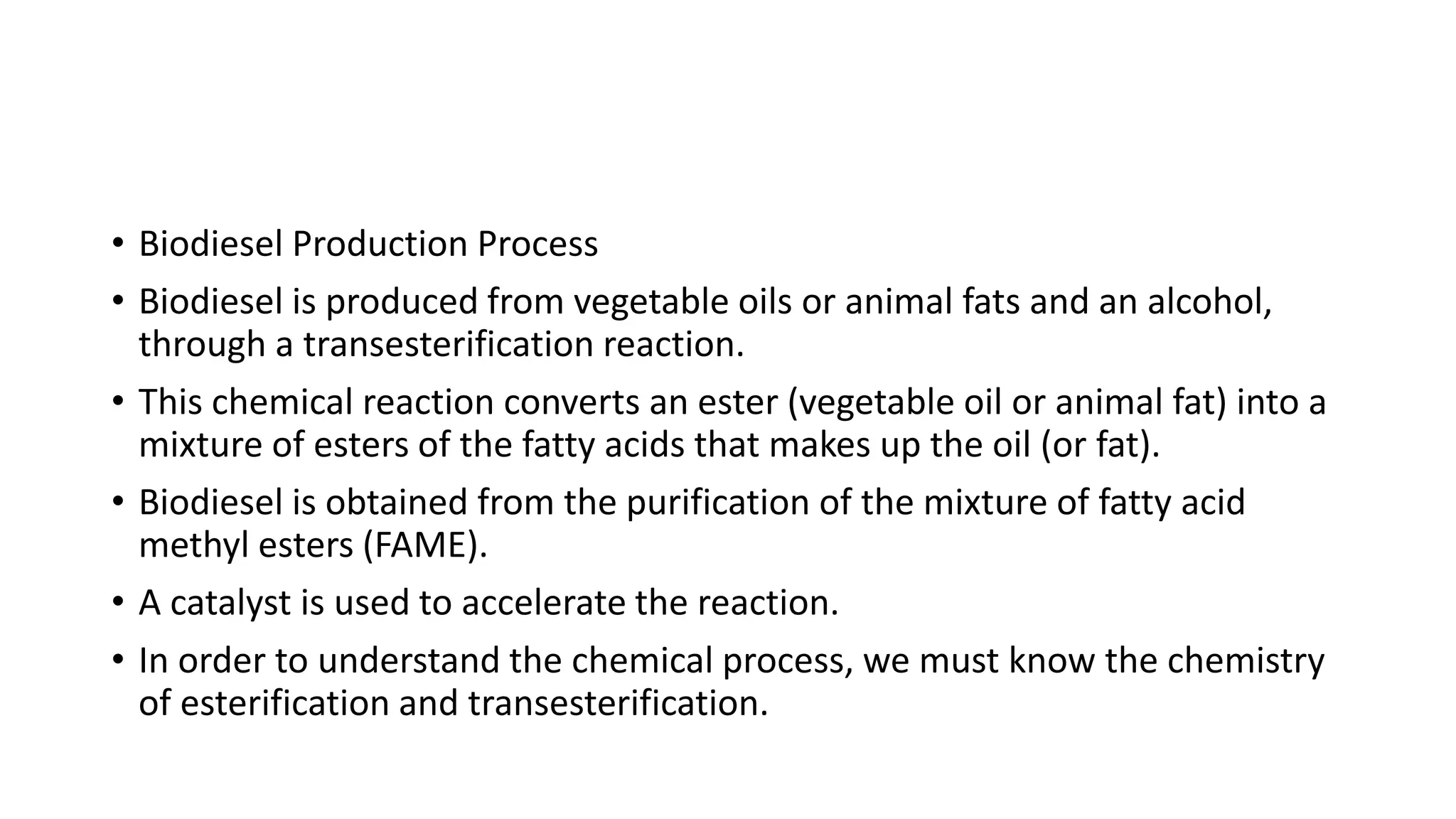 Biodiesel production and preparation techniques | PDF