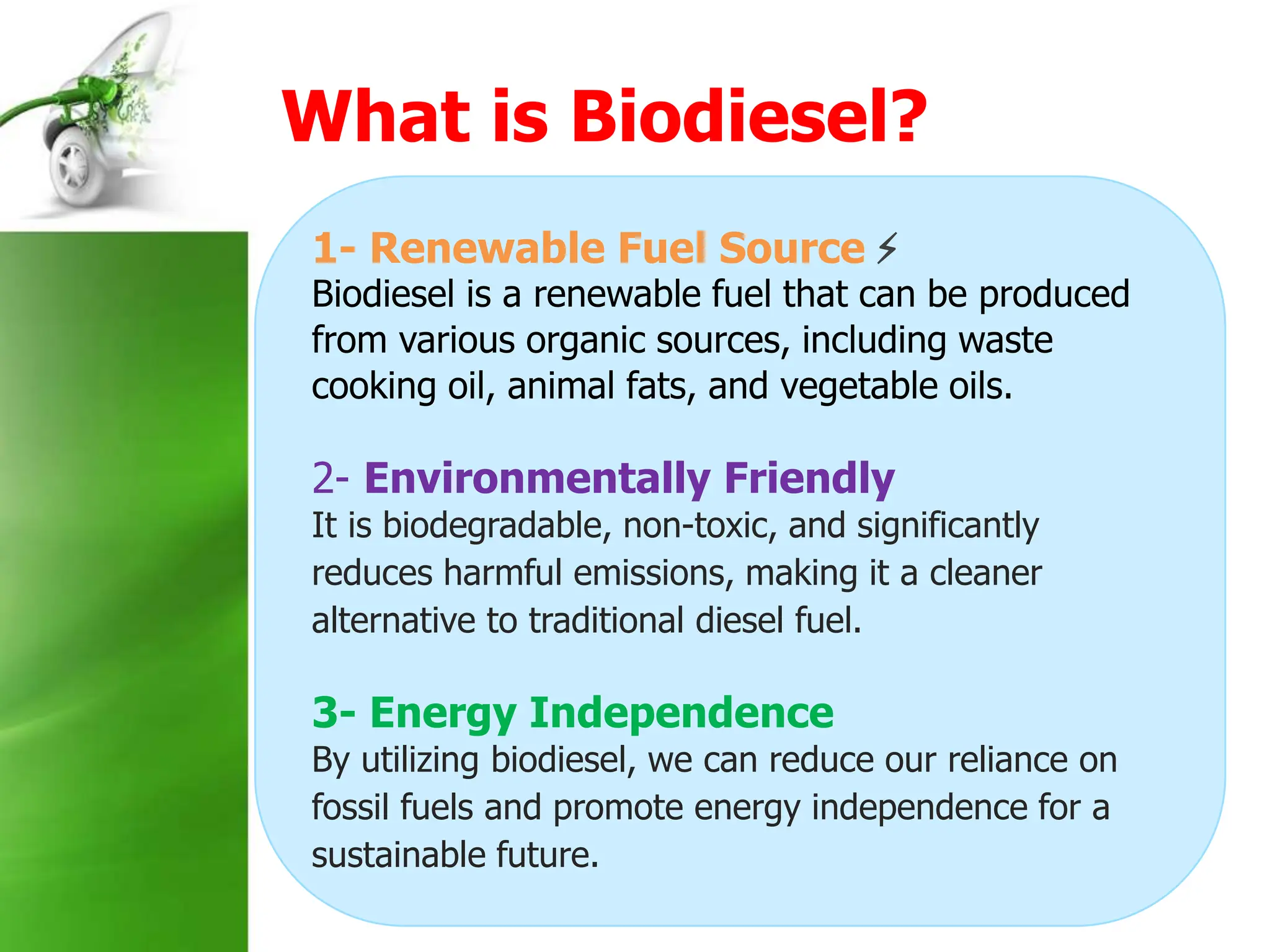 Biodiesel production from Waste Cooking Oil powerpoint project.pptx
