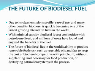 biodiesel production using clay catalyst.pptx | Chemistry | Science
