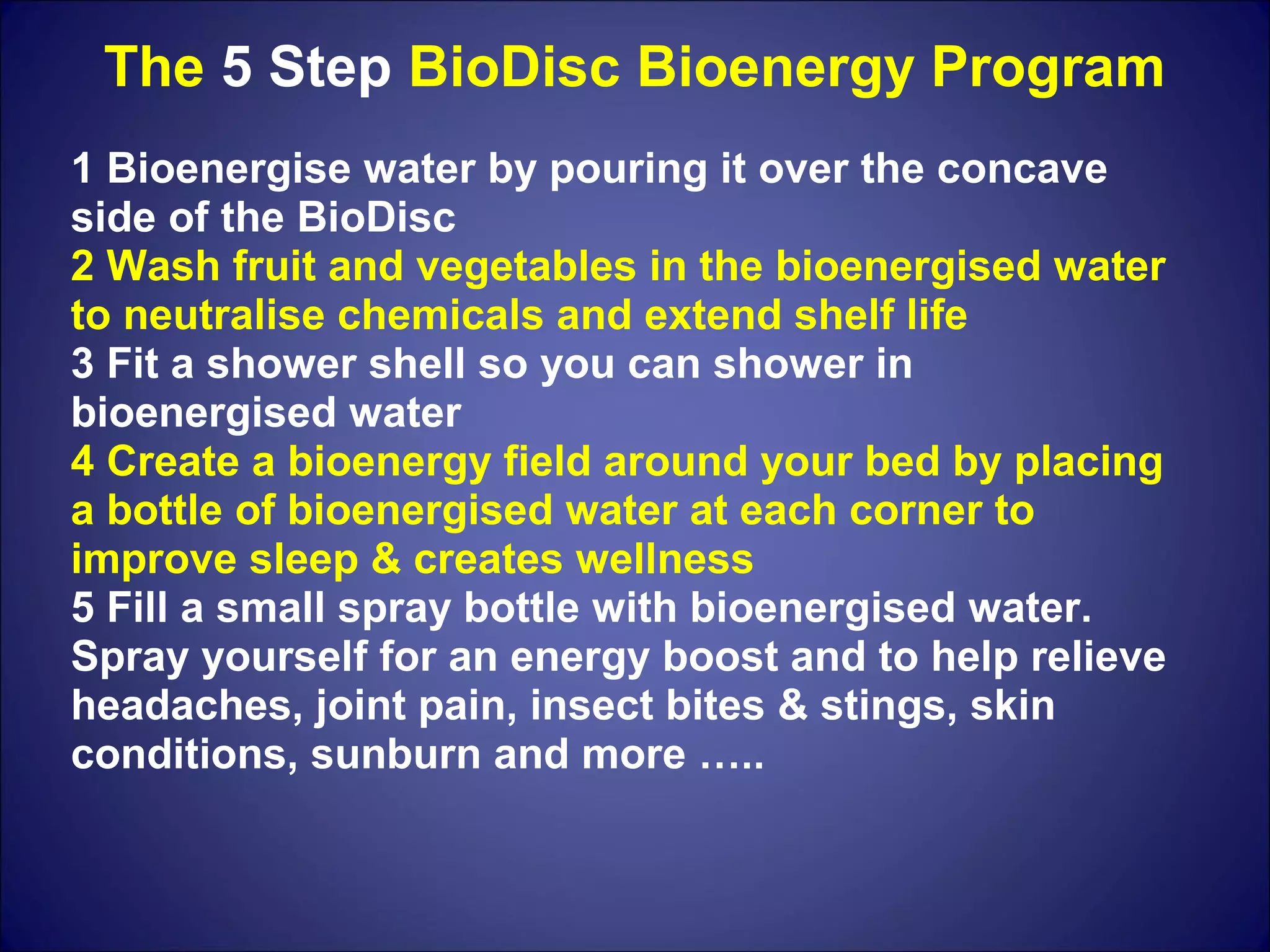 Biodisc - The Inseperable Essential | PPT